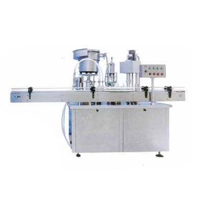 China Automatische Kleine Mondelinge Vloeibare Flessenvullenmachine met PLC Controle, 10-40 Flessen per minuut Te koop