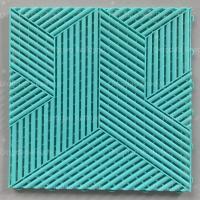 China Polypropylene Garage Floor Tile 2500 Lbs Capacity Interlocking 3D Design for sale