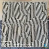 China PP Garage Floor Tiles 15.75x15.75 Inch Interlocking 2500lbs Capacity Black for sale