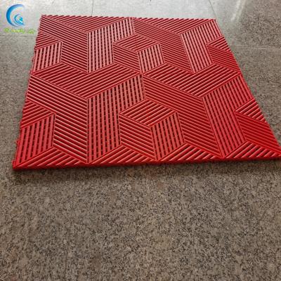 Cina Alta Durabilità Piastrelle per pavimenti di garage Nuove materie prime Pp click Installazione in vendita