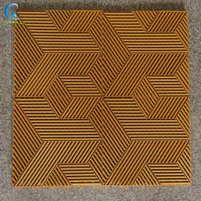 Cina 1.2 libbre per piastrella, piastrella per garage ad incastro, capacità di carico fino a 15 tonnellate per metro quadro, impermeabile, antifatica, resistente agli agenti chimici in vendita