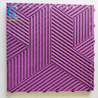 Cina Facile da installare Pavimento del garage 2 anni di garanzia Nuove materie prime Pp Top in vendita