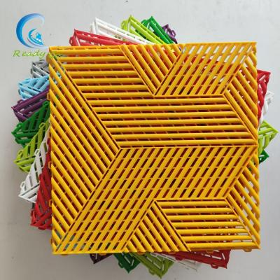 Cina Piastre per garage ad incastro cubiche 3D con capacità di carico di 25 e portata fino a 15 tonnellate per metro quadro in vendita