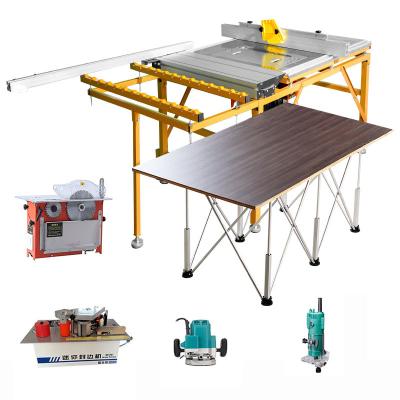 Cina La Tabella circolare dello scorrevole della doppia lama ha visto il pannello di legno 220V 2600w della macchina per la lavorazione del legno in vendita