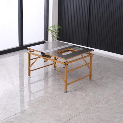 Cina La Tabella di scivolamento portatile della falegnameria ha visto per il bordo di Partical o del MDF in vendita