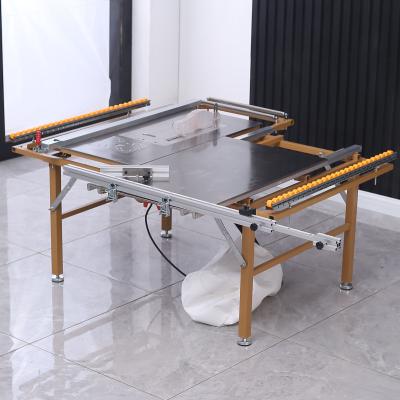 China A tabela de deslizamento pequena portátil do assoalho de bambu viu que a tabela linear do trilho viu o OEM à venda