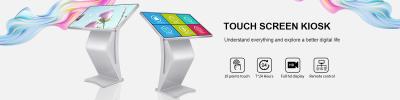 Cina 43 Inch Touch Screen Computer Kiosk For Advertising & Information in vendita
