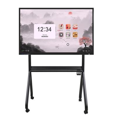 Cina Schermo piatto interattivo intelligente a 65 pollici HDMI DMS per l'insegnamento di RoHS in vendita