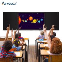 China Touch Screen Intelligent Nano Blackboard 75in For Interactive Education for sale