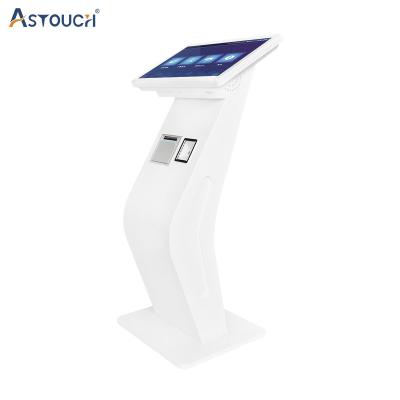 Cina LCD interattivo del monitor del chiosco del touch screen di isolato libero a 21,5 pollici in vendita