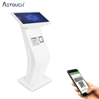 Cina LCD interattivo del monitor del chiosco del touch screen di isolato libero a 21,5 pollici in vendita