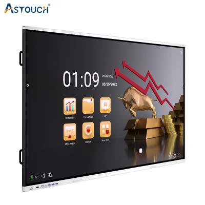 China OEM / ODM Smart Interactive Panel LCD 75 Inch Anti-blauw licht Te koop