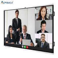 China 60Hz Smart Board Interactive Flat Panel Display Whiteboard 75 Inch Silver for sale