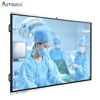 China 60Hz Smart Board Interactive Flat Panel Display Whiteboard 75 Inch Silver for sale