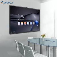 China 98 Inch Flat Interactive Touch Panel Whiteboard Android 11 TUV for sale