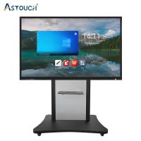 China 86 Inch Interactive Touch Panel Board Multitouch 60Hz Quad Core for sale