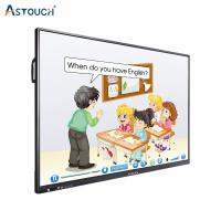 China HDMI Classroom Smart Interactive Whiteboard 4K 110 Inch Android 12 for sale