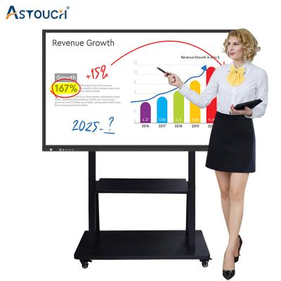 China wechselwirkender Whiteboard Touch Screen 4k 98 Zoll-pädagogische Digitalanzeige zu verkaufen