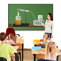 China Android 11 White Touch Interactive Flat Panel 98 Inch Intelligent For Infrared Display for sale