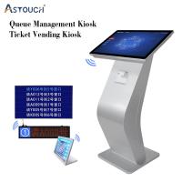 China 19 Inch Android Touch Screen Kiosk With Printer For Advertising & Information for sale
