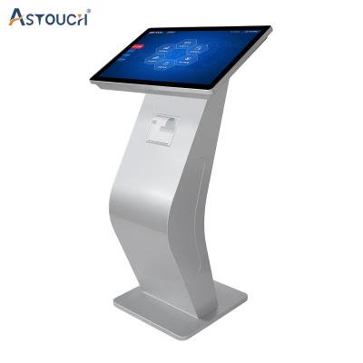 Cina 55 Inch Floor Standing Touch Screen Kiosk For Advertising Information in vendita