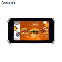 China 43 Inch Interactive Touchscreen Table Kiosk Waterproof X Type for sale