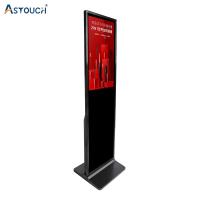 China Networked Floor Standing Digital Signage High Definition Resolution 1920x1080 for sale