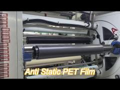 38 micron eco-friendly double sided anti static pet release film