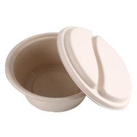 China Waterproof Bamboo Pulp SGS Biodegradable Takeaway Packaging for sale