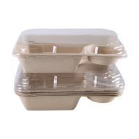 China Compostable Takeaway Sauce 22cm Wheat Straw Tableware for sale