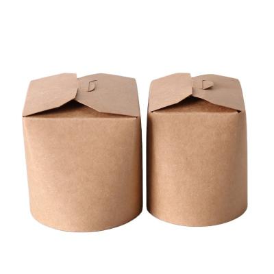 Cina Contenitori ambientali di tagliatelle di carta kraft di 16OZ 26OZ per asportabile in vendita
