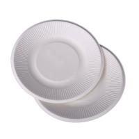 China Biodegradable Sustainable SGS Sugarcane Pulp Plates for sale