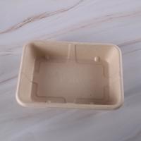 China Refrigerable Microwavable OEM Bagasse Food Containers for sale