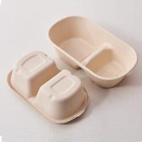 China Eco Friendly Leakproof 220mm Bio Takeaway Containers for sale