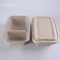 China 100% Biodegradable Compostable Compartment Sugarcane Bagasse Fruit Tray for sale