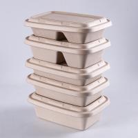 China 100% Biodegradable Compostable Compartment Sugarcane Bagasse Fruit Tray for sale