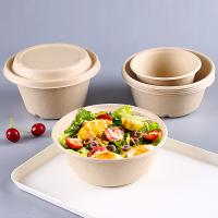 China Waterproof Bamboo Pulp SGS Biodegradable Takeaway Packaging for sale