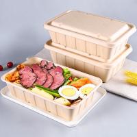 China Natural Disposable OEM Bio Takeaway Containers for sale
