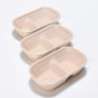 China Compostable  Disposable CPST Biodegradable Take Out Containers for sale