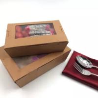 China Harmless Disposable Biodegradable Paper Takeaway Boxes for sale