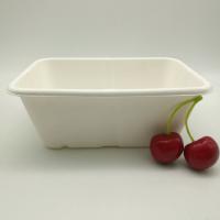 China Waterproof 950ml Biodegradable Takeout Containers for sale