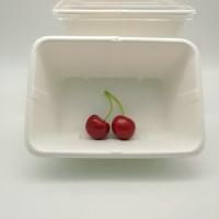 China Disposable Biodegradable Microwavable Sugarcane Food Trays for sale