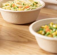 China Waterproof Bamboo Pulp SGS Biodegradable Takeaway Packaging for sale