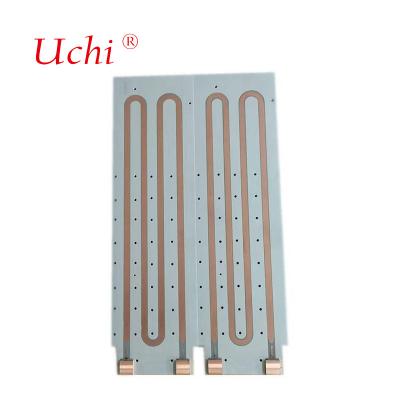 China CNC Processed Copper Tube Liquid Cold Plate Aluminum Industrial Equipment Cooling Solution for sale