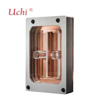 China Stainless Steel Solid Copper Water Cooling Plate Aluminum CPU Exchanger Solution for sale