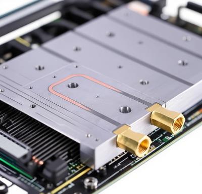 China Micro Small Battery Aluminum Liquid Cooling Plate Water Cooling Surface Solution for sale