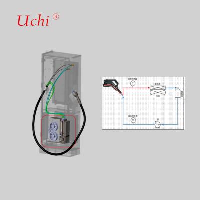 China Charging Connector Liquid Cooling Plate Thermal Management System Solution for sale