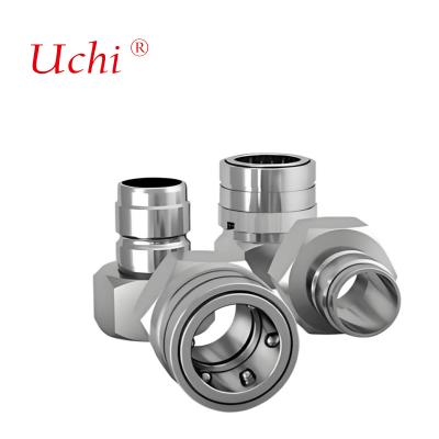 China Custom Liquid Cooled Plate Stainless Steel Quick Disconnect Fittings Parts for sale
