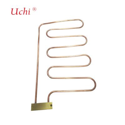 China Copper Tubular Chill Plates Heat Pipes Connector Thermal Solution for sale
