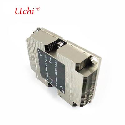 China 70W Copper Passive Cooling CPU Radiator for Server 5G Optical Module Cooling for sale